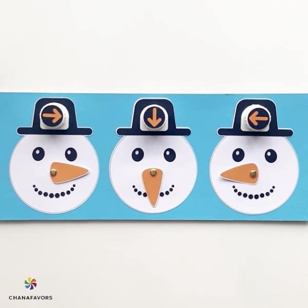 Snowman Directions Activity - CHANAFAVORS