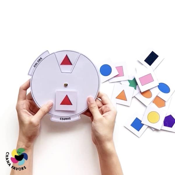 Colors and Shapes Wheel - CHANAFAVORS