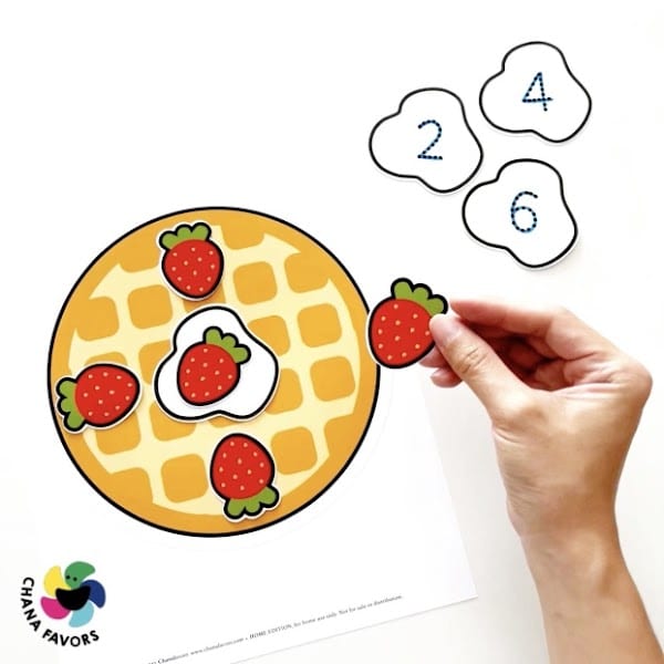 Strawberry Waffle Counting - CHANAFAVORS