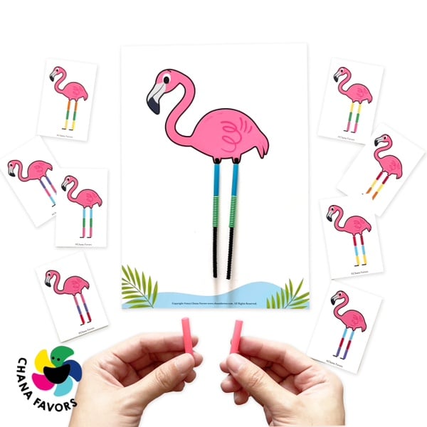 Colorful Flamingo Legs - CHANAFAVORS