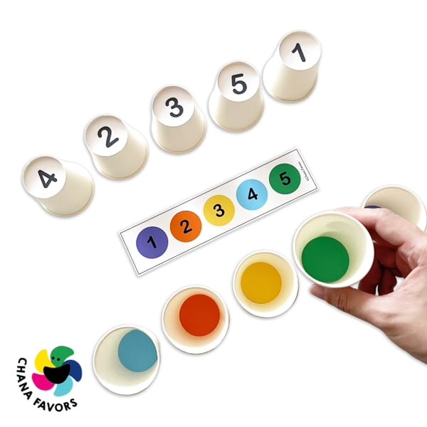 Number Color Pairs - CHANAFAVORS